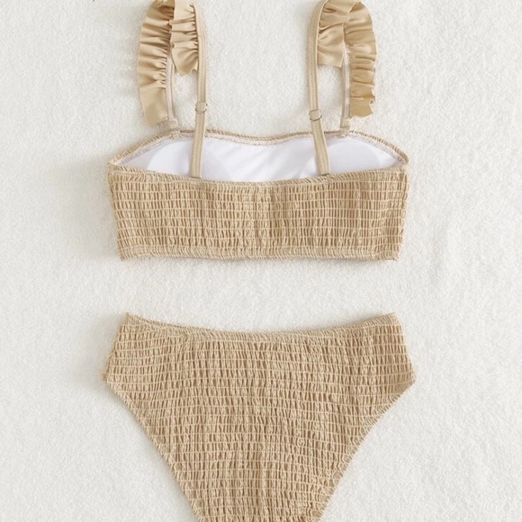 Jennifer's Chic Boutique | Swim | Neutral Minimalist High Waist Khaki ...